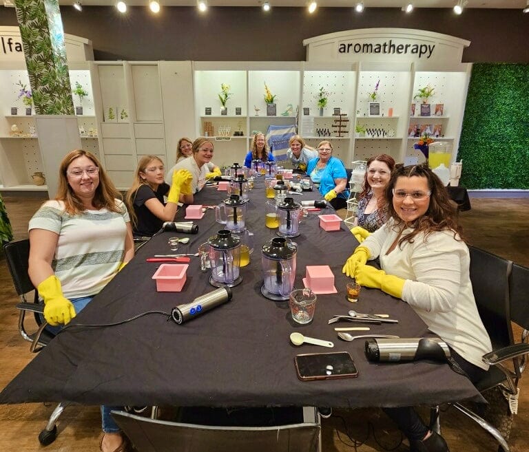 Classes in our Store – Natural Desires Soap Company